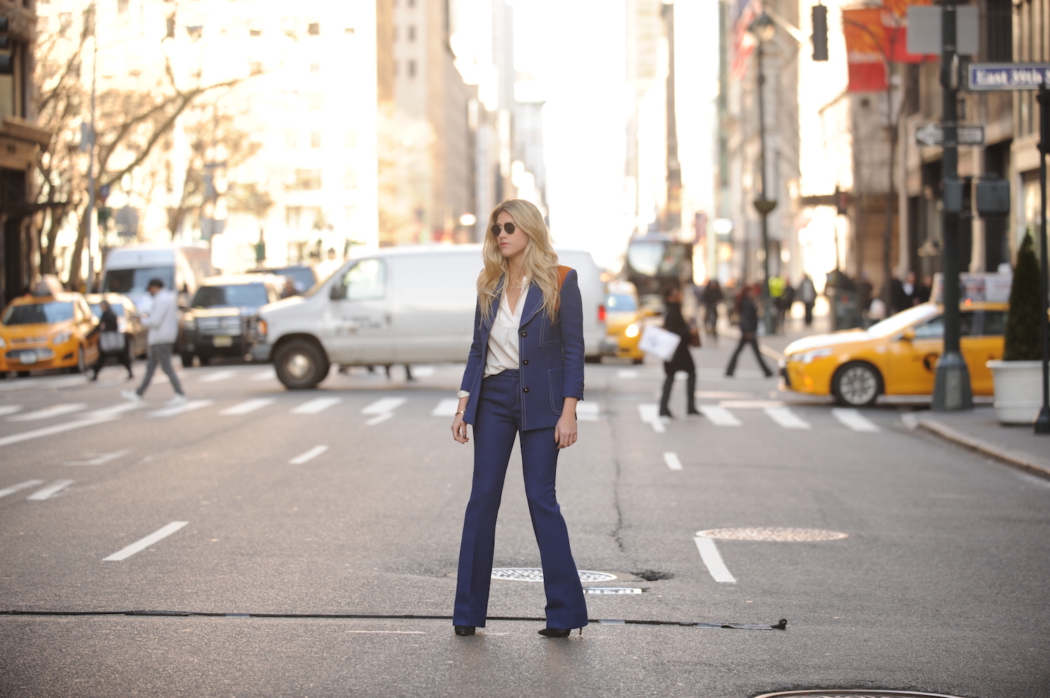Blue Coach Suit - The Fashion State