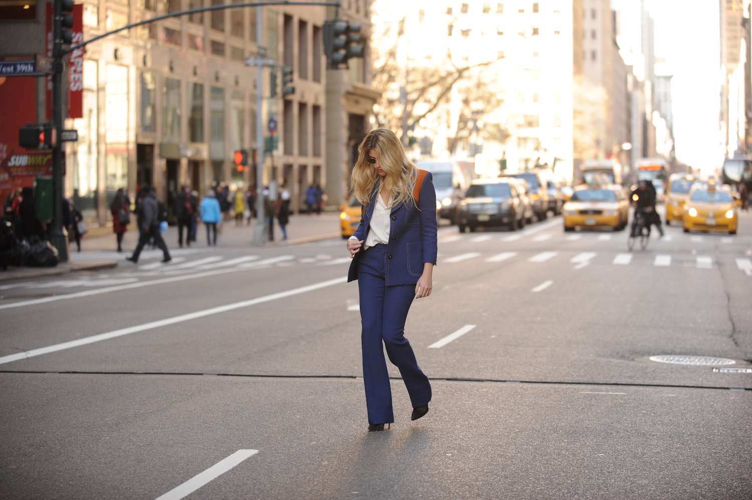 Blue Coach Suit - The Fashion State